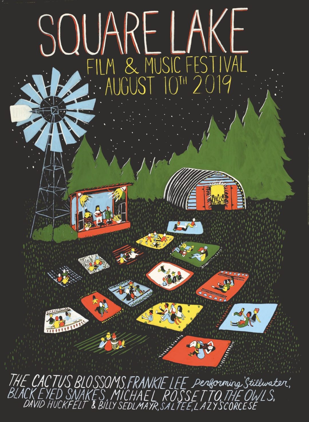 2019 Square Lake Festival Poster - Square Lake Festival